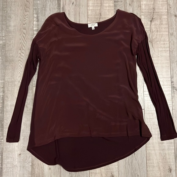 Wilfred | Tops | Aritzia Wilfred Silk Too | Poshmark